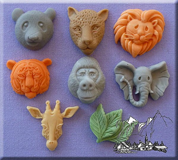 Large animal heads – Doces Tentações – Cake Design